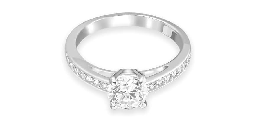 Swarovski Attract Ring - US 8 / EU 58