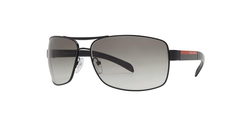 Prada Men Linea Rossa Aviator Sunglasses
