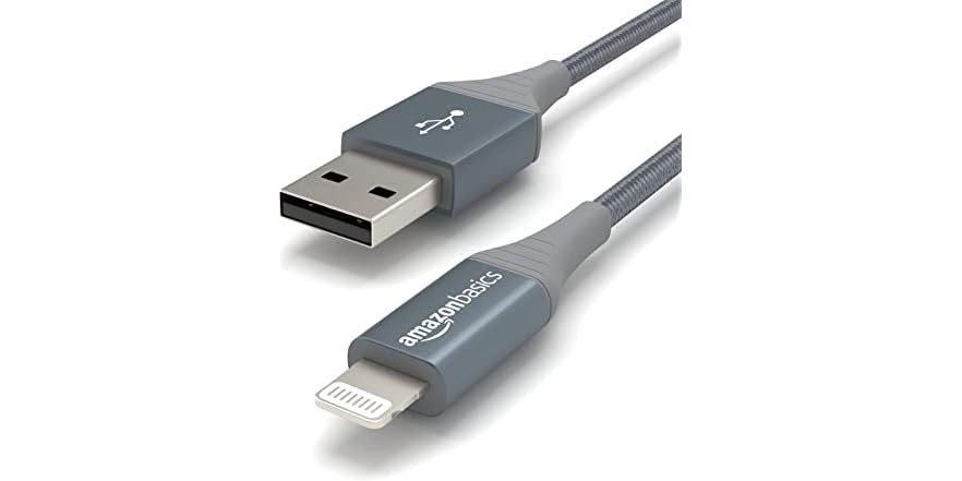 AmazonBasics Lightning to USB Cable (2-Pack)