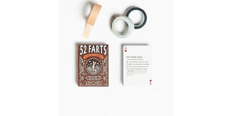 Knock Knock 52 Farts Playing Cards Deck