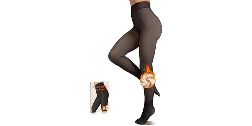 JIZ Translucent Fleece Lined Tights