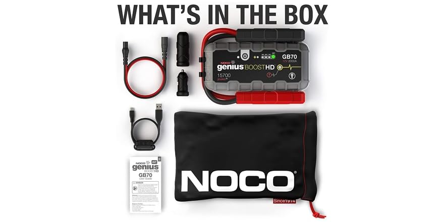NOCO Genius Boost Plus Jump Starters