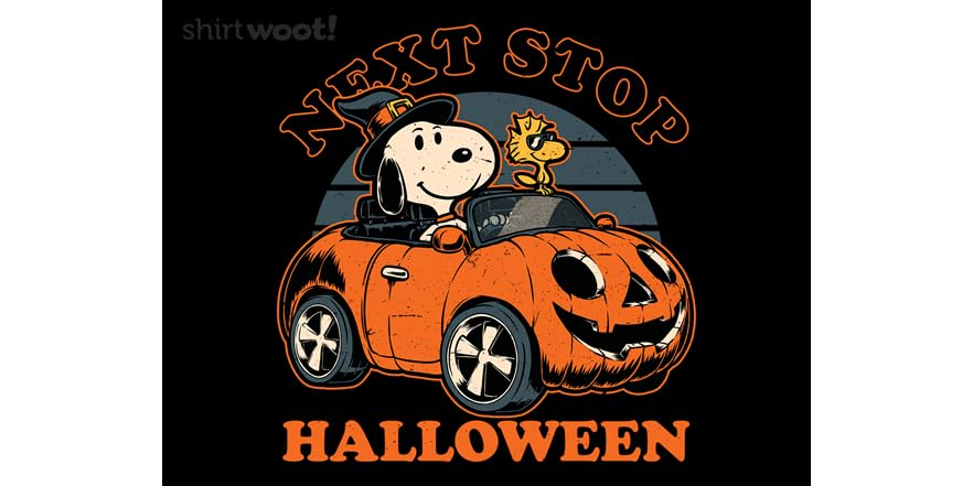 Spooky Beagle Car