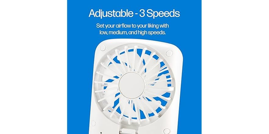 Arctic Air Rechargeable Pocket Fan