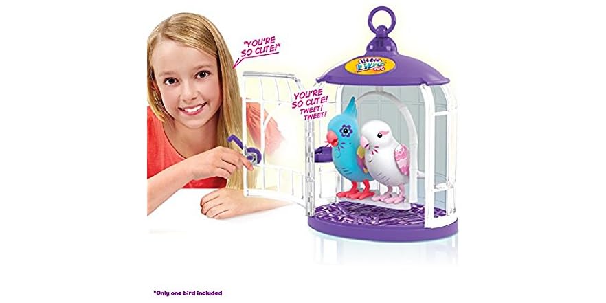 Little Live Pets Bird With Cage