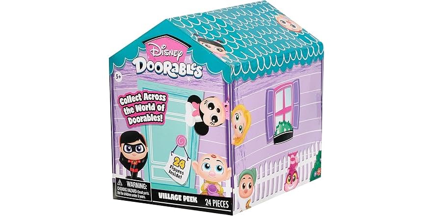 Disney Doorables Puffables Plushie Set