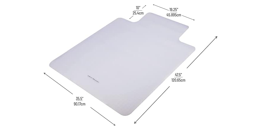 Mind Reader 9-to-5 Collection Office Mat