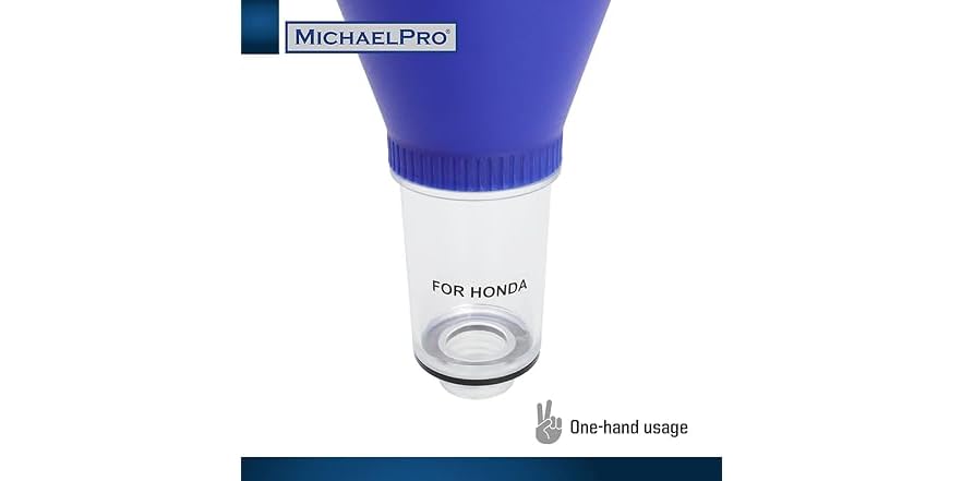 MichaelPro Oil Funnel for Honda Nissan Kia Hyundai