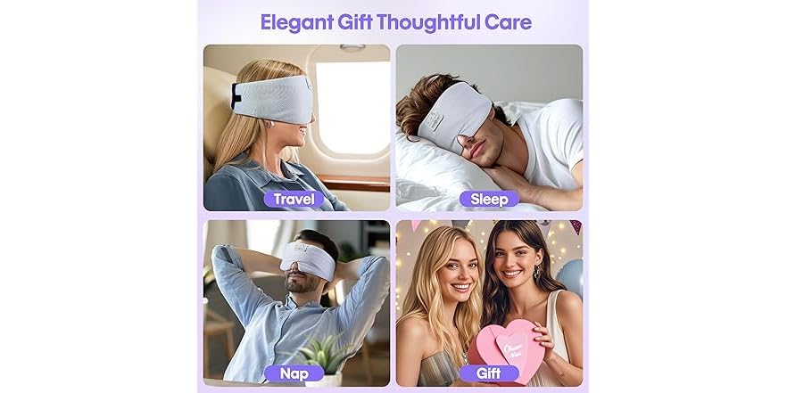 Ice Silk Sleep Headphones with Bluetooth