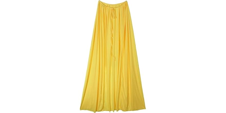 AMSCAN Yellow Cape Costume - One Size