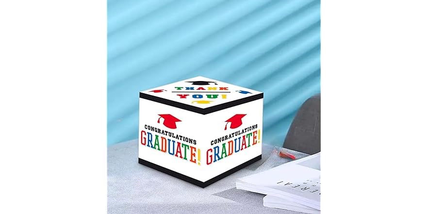 Stunning Graduate Paper Box (1 Pc.)