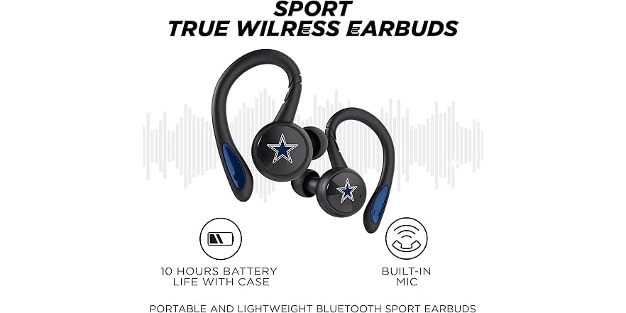 SOAR NFL Wireless Earbuds V.5, Eagles