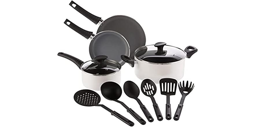 BELLA Cookware Set, 12 Piece