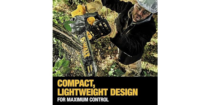 DEWALT DCCS620B 20V Max Compact Cordless Chainsaw
