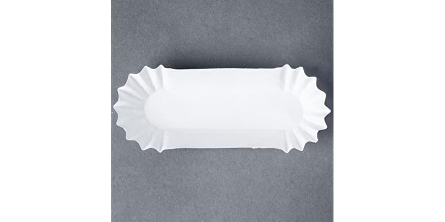 Oasis Paper Fluted Hot Dog Tray