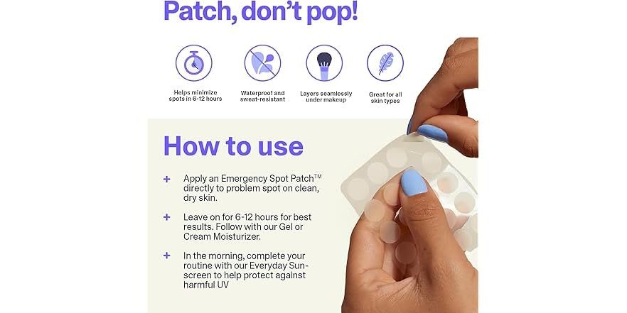 Curology Emergency Spot Pimple Patches