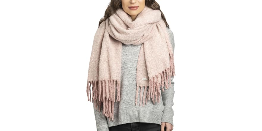 Lemon Snow Storm Scarf