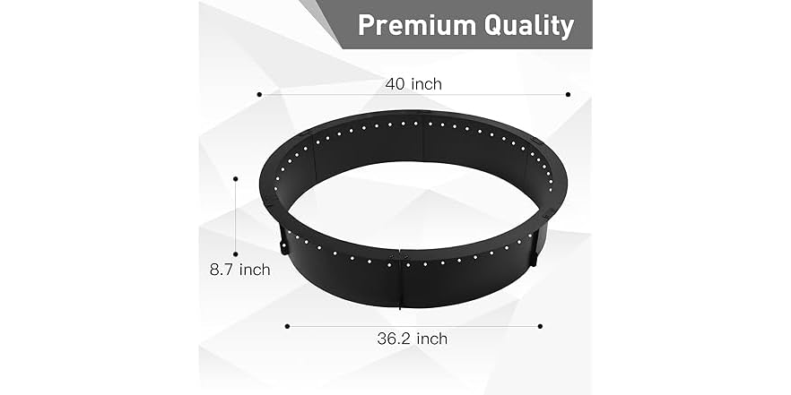 Outafurnia 40 inch Fire Pit Ring