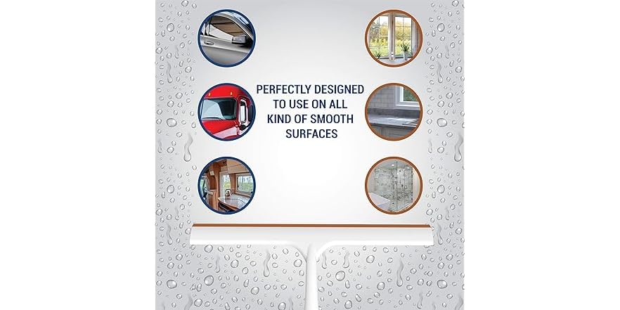 SCRUBIT Window and Shower Squeegee