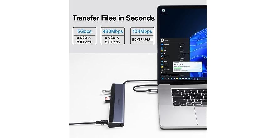 iVANKY 100W USB C Laptop Docking Station