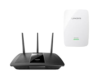 Linksys EA7300 Router w/RE410W Extender