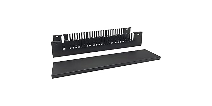 Monoprice 2U Rackmount Cable Management Panel