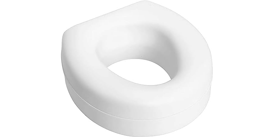 HealthSmart Raised Toilet Seat Riser