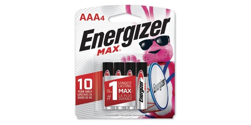 Energizer Max AA & AAA Battery Packs