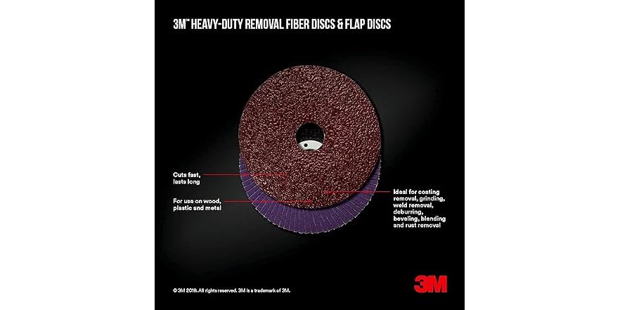 3M FLPDISC7IN60 Sanding Discs, Purple