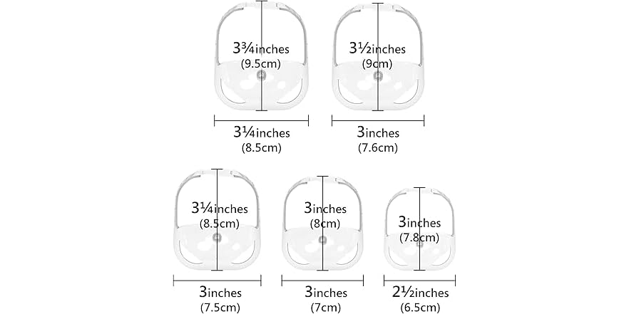 Goatee Shaving Template (10 Pack)