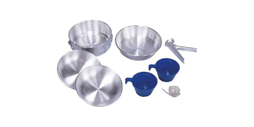 Stansport Deluxe 8pc Cook Set 2 Person