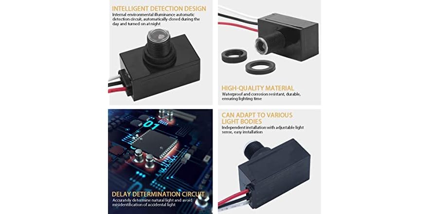 Outdoor Photocell Light Sensor