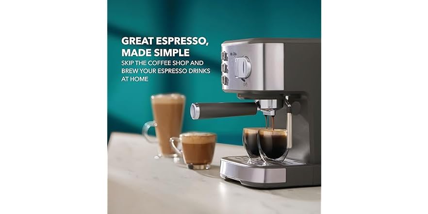 Mr. Coffee Compact Espresso Maker