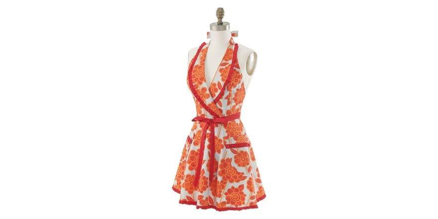 Blood Orange Tart Lapel Apron