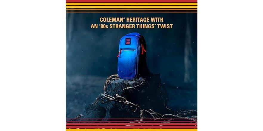 Coleman Stranger Things Cooler Sling 6 Cans