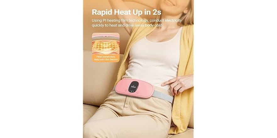 iDOO Heating Pad for Period Cramps