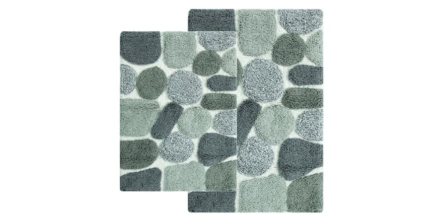 Chesapeake 2 PC Pebbles Bath Rug Set
