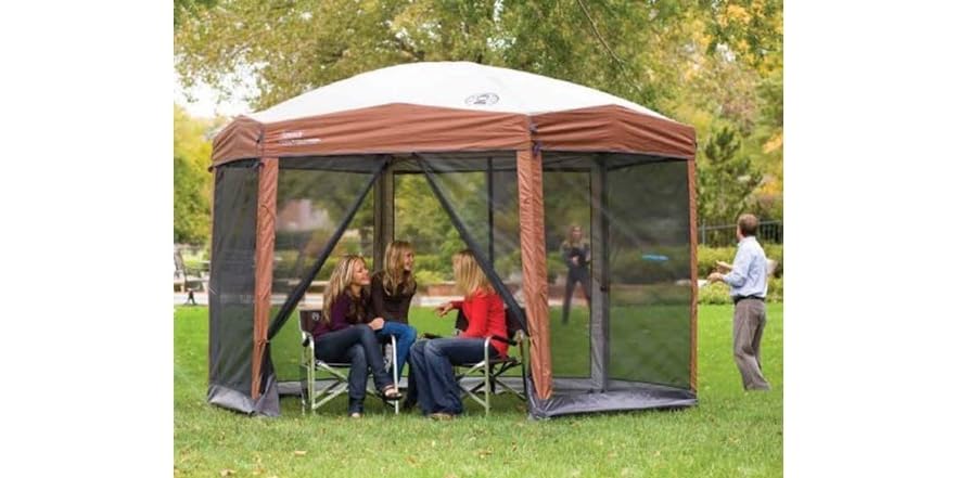 Coleman Screened Canopy Tent Instant Setup (Open Box)