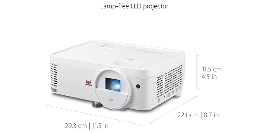 ViewSonic LS500WH 3 Short Throw LED Projector
