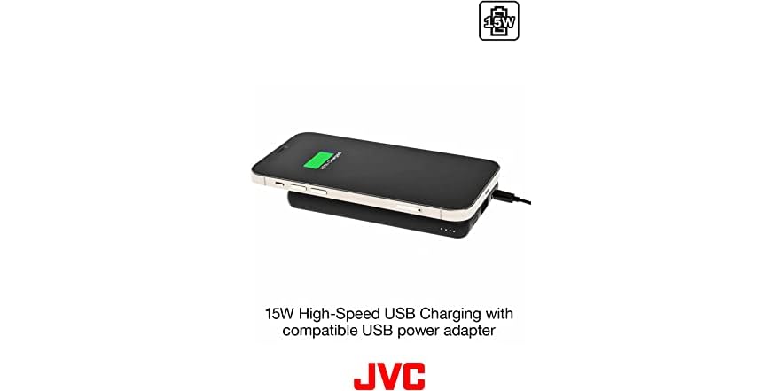 JVC Wireless Magnetic Power Bank