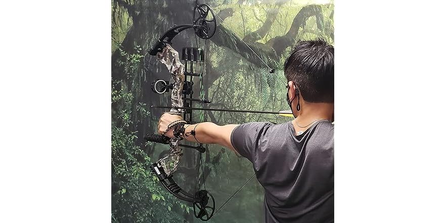 SAS Feud X 70LBS Compound Bow Kit