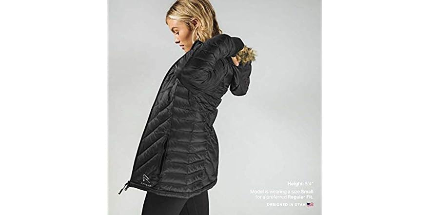 Ravean Womens Down Heated Jacket