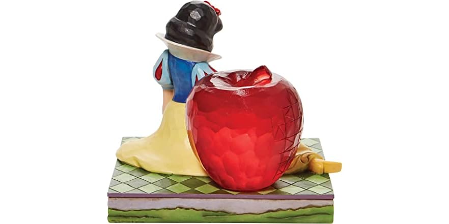 Disney Snow White and The Seven Dwarfs Apple Figurine, 4.85"