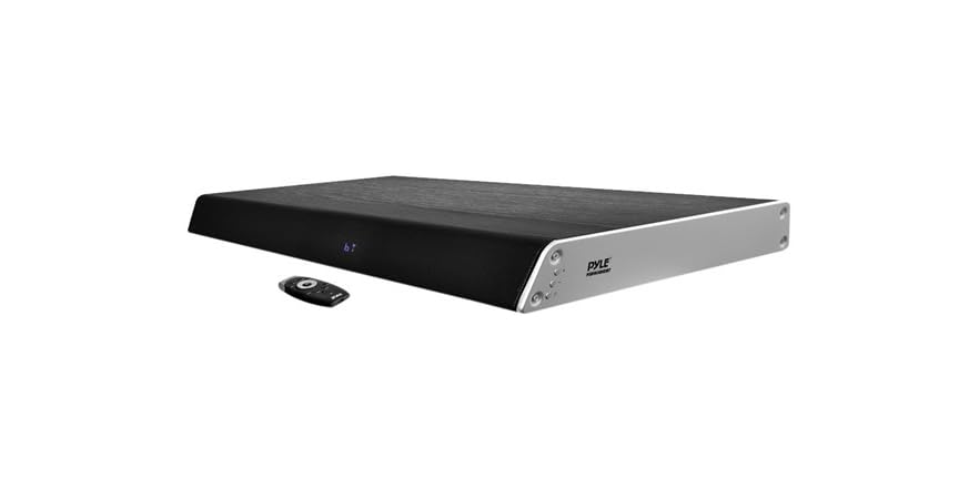 Tabletop TV Sound Base: Single Sub, RCA