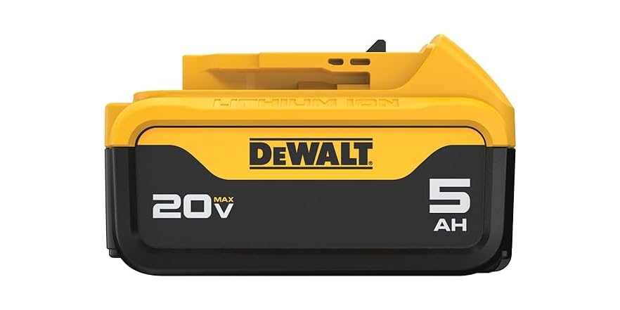 DEWALT DCB205-2c 20V MAX 5Ah Battery 2pk & Charger