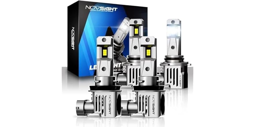 4 Pack 9005 6500K H11 LED Bulbs Combo