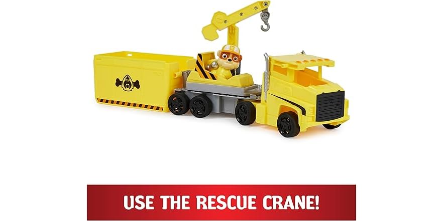 Paw Patrol Rubble Transforming Toy Trucks