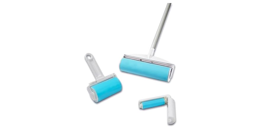 As Seen On TV Schticky Deluxe Reusable Lint Roller Set
