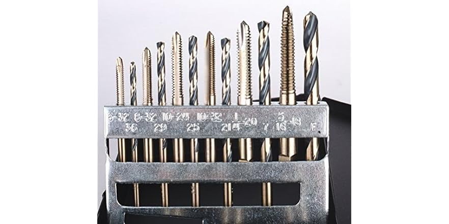 Viking Tool 57580 Spiral Pt 18pc Tap/Drill Set