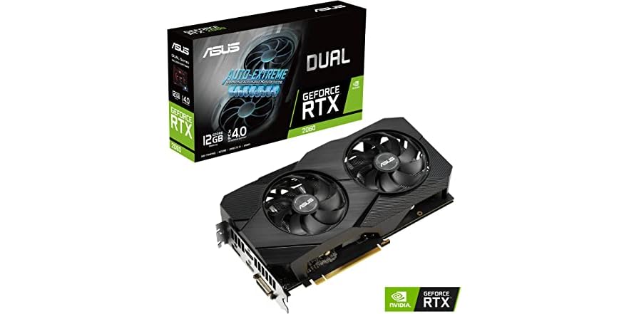 ASUS Dual GeForce RTX 2060 EVO Graphics Card